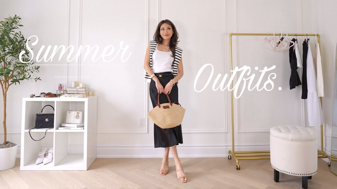 SUMMER LOOKBOOK 2024 | classy summer outfits - Kerina Wang