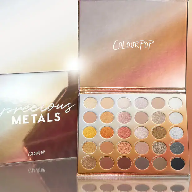 Colourpop Sparkly Neutral Palette - Kerina Wang